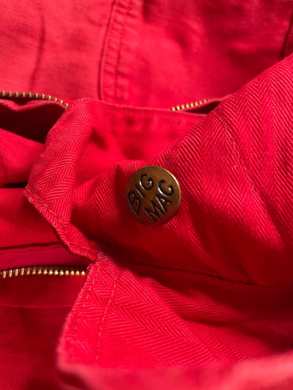 1970’s Medium Big Mac Red Utility Coveralls - Gem