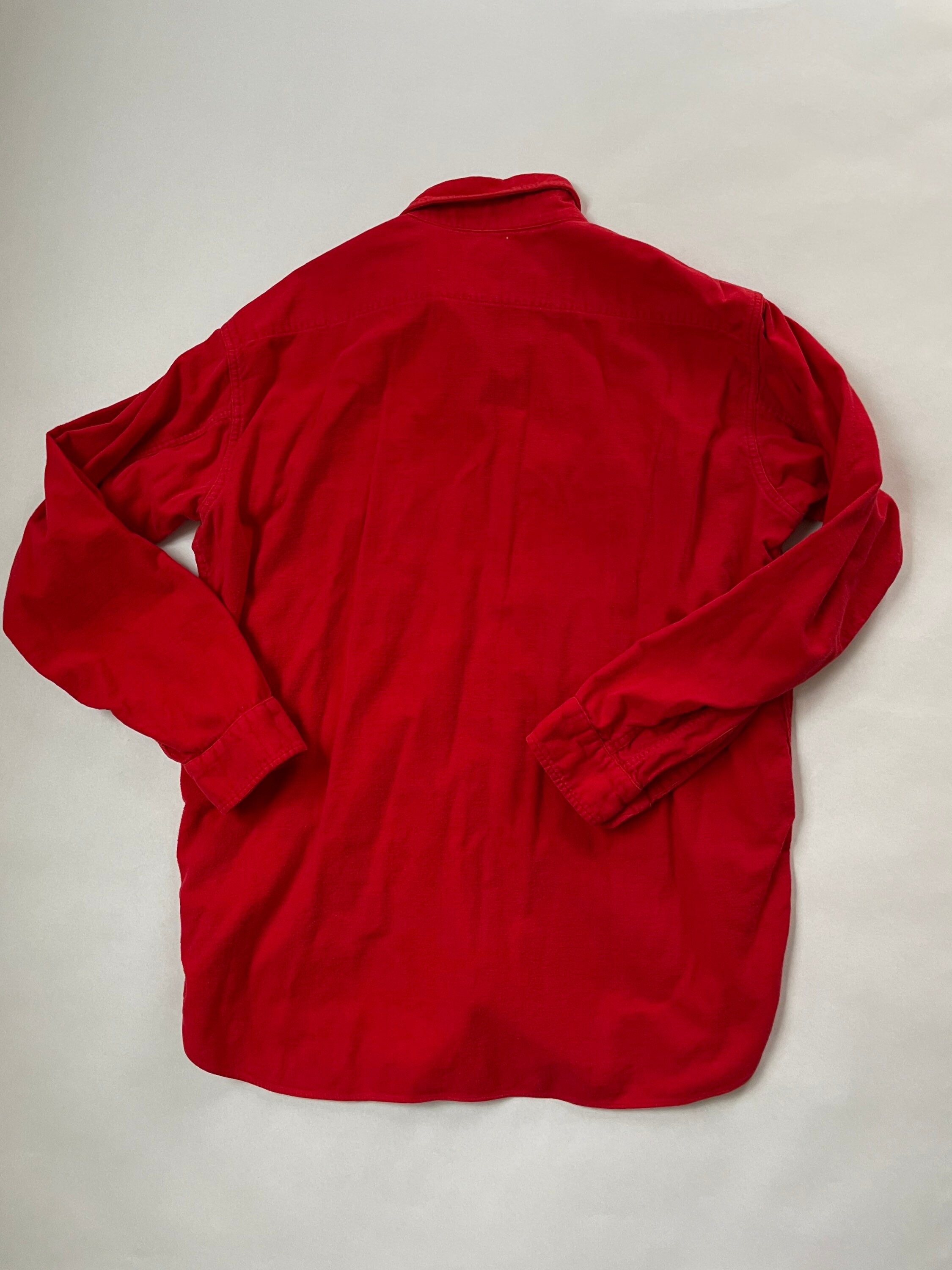 Vintage 1960’s Pilgrim Sears Roebuck Sanforized Button Down Red Shirt ...