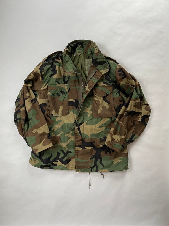 Vintage Us Military M65 Field Jacket Mens Extra Large… - Gem