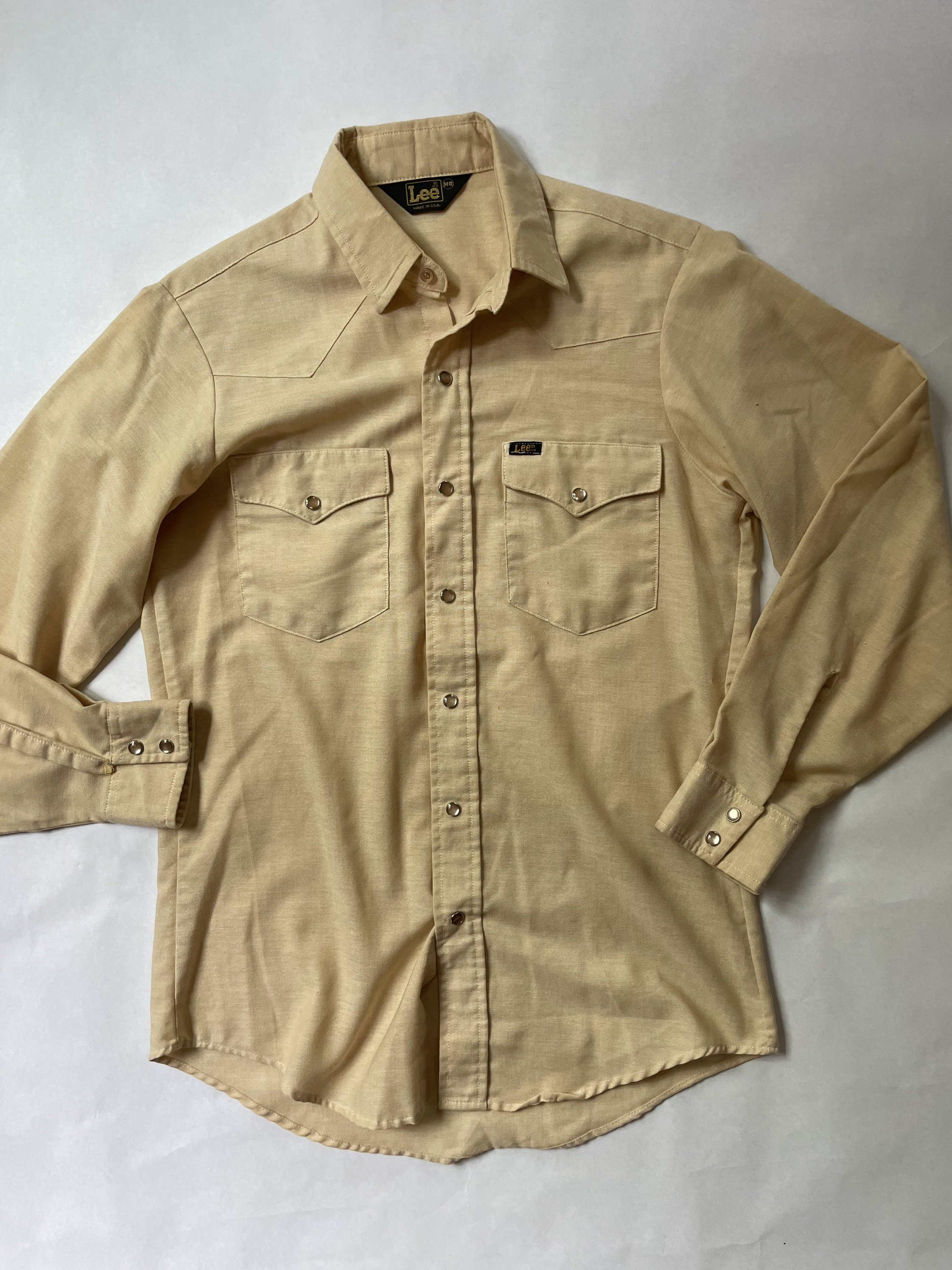 Vintage Lee Button Down Western Shirt Size Medium - Etsy