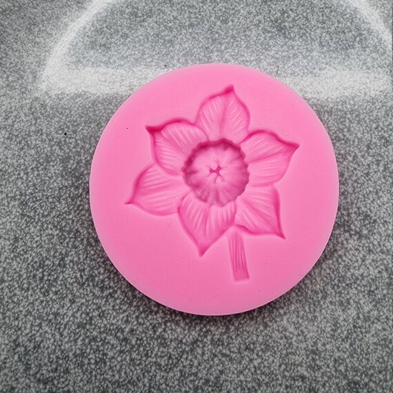 Daffodil Mold Med/ Large Flower Mold Silicone Mold for - Etsy Australia