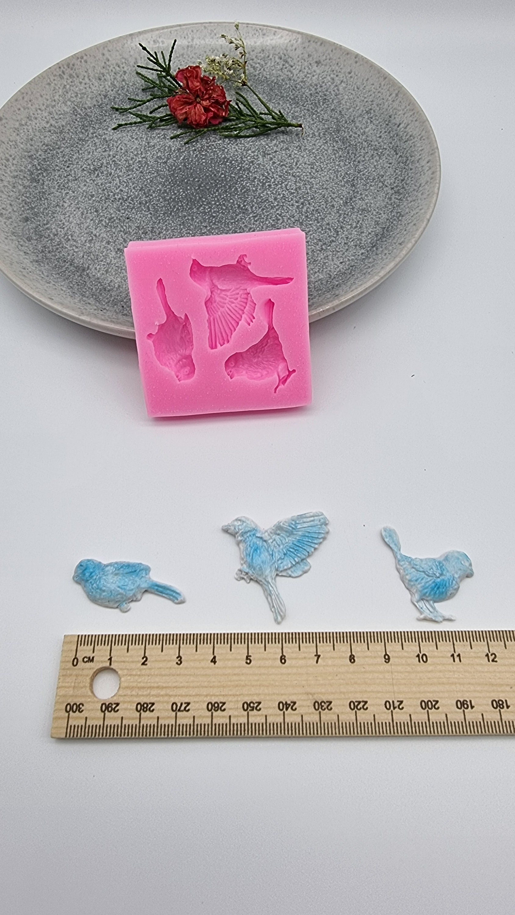 3D Silicone Bird Mold 3 Small Bird Shapes Mold for Polymer - Etsy Australia