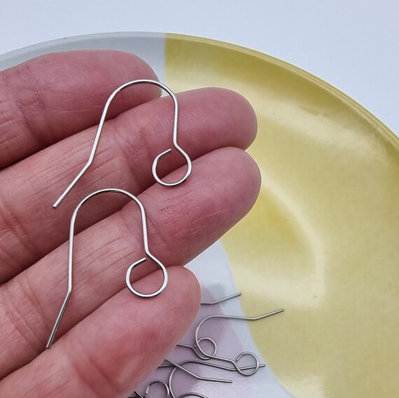 20 Pieces 10 Pair 316 Stainless Surgical Steel Big Loop Hooks - Etsy ...