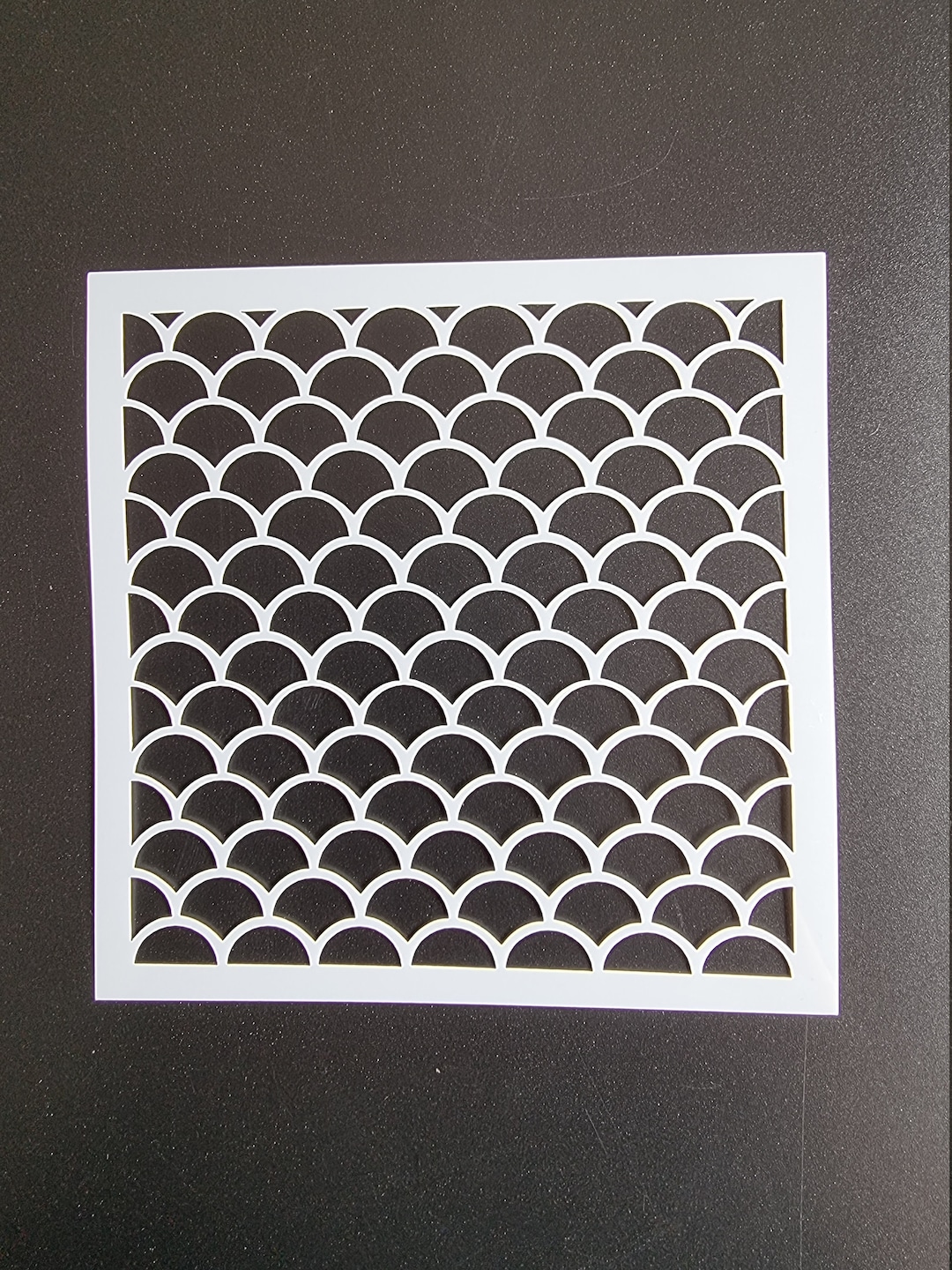 Mermaid Fish Scales Stencil , Texture Sheet ,1 Pcs,embossing Stencil ...