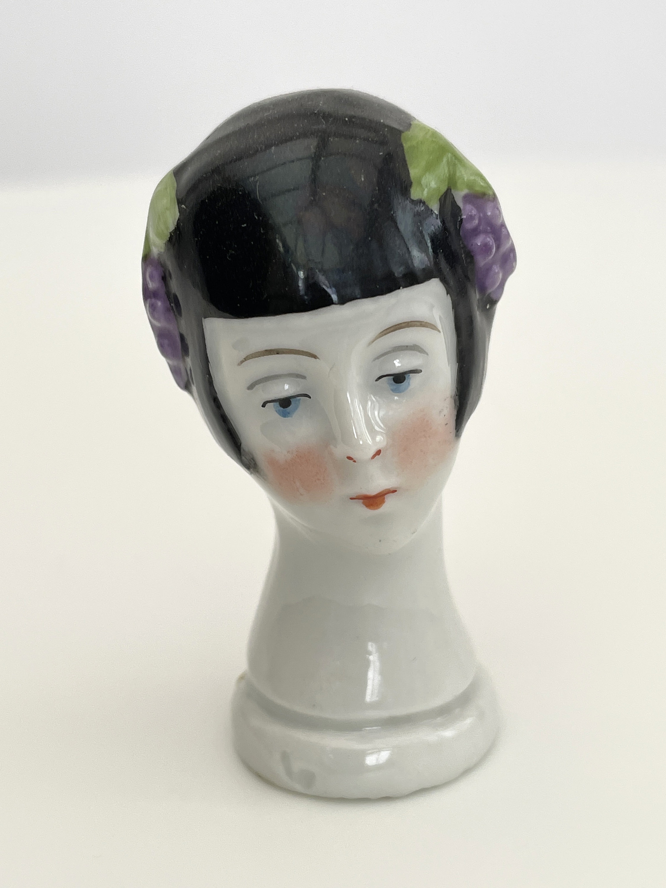 1920s Half Doll Ceramic Flapper Lady Antique - Etsy