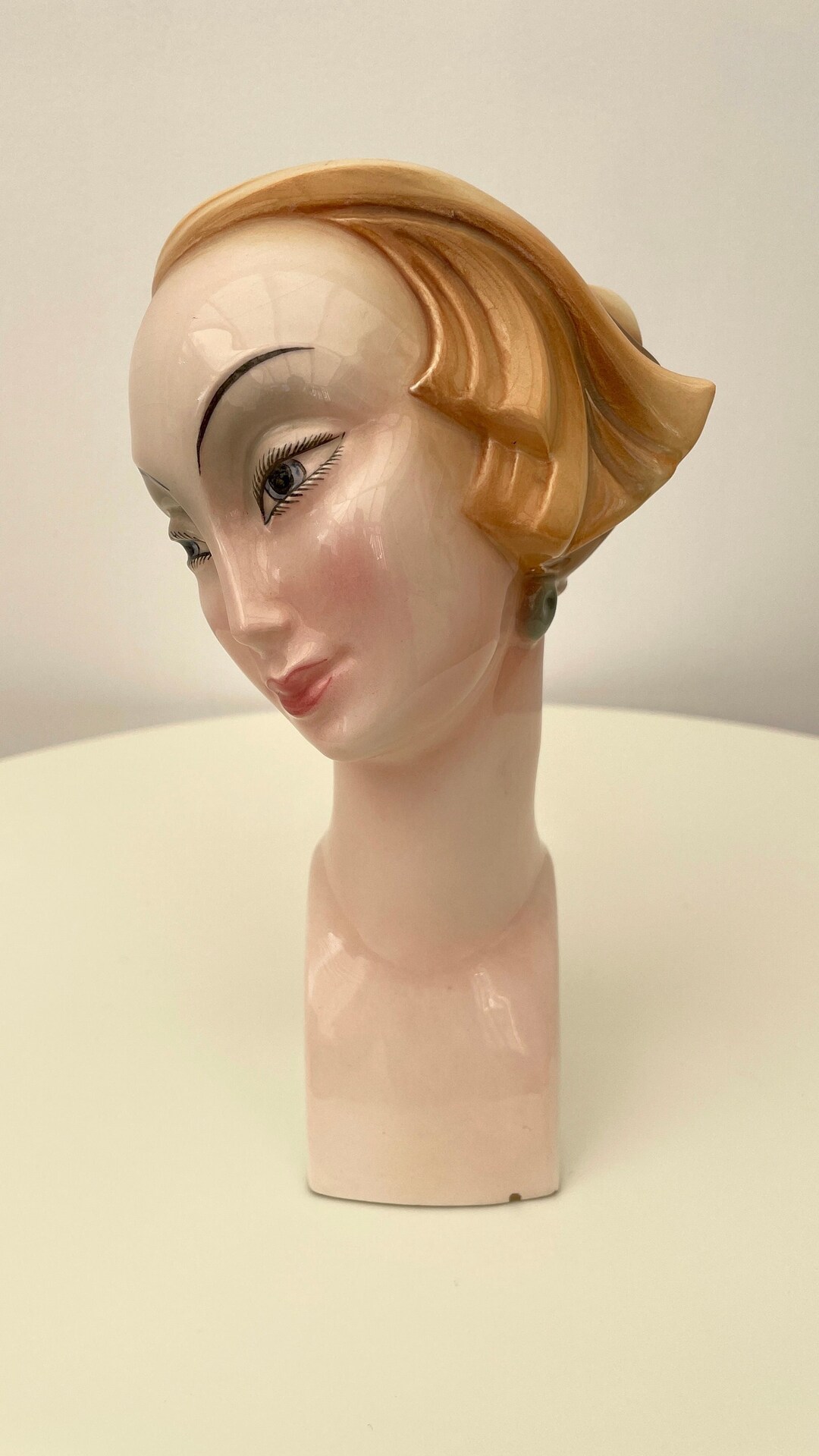 1930s Figure Katzhutte Art Deco Lady Antique - Etsy