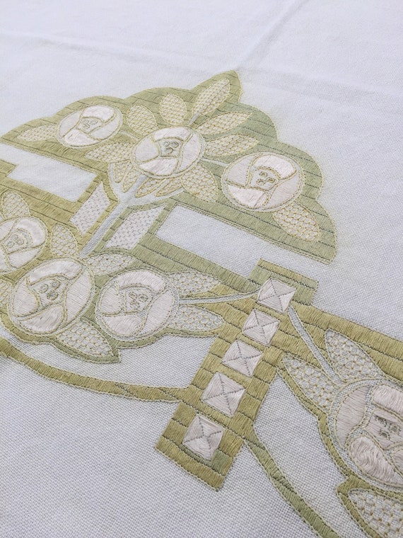 Glasgow School Jessie Newbery Embroidered Altar Cloth Arts and | Etsy