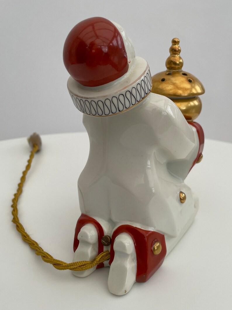 1920s Art Deco Ceramic Pierrot Lamp Antique - Etsy UK