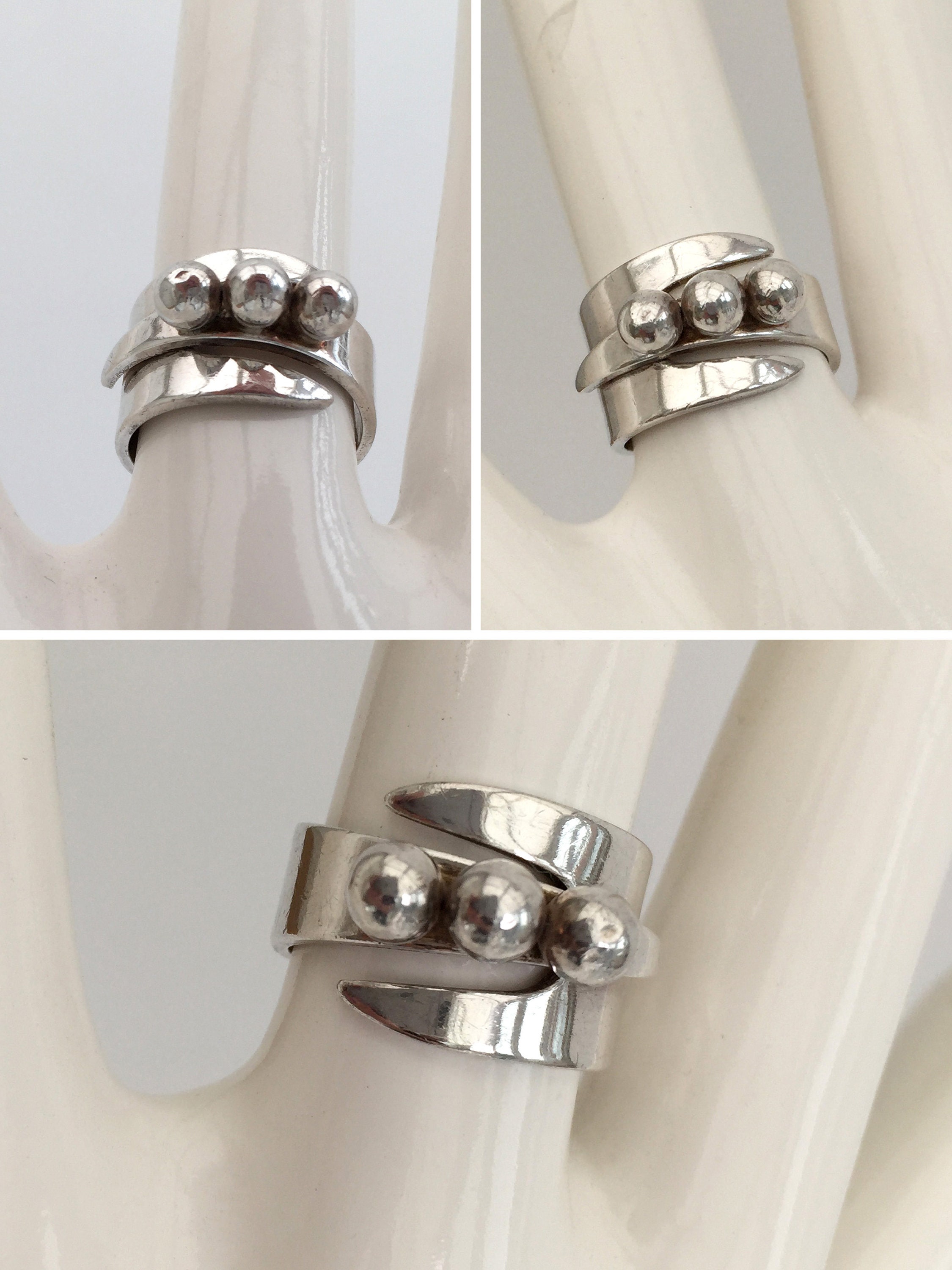 David Andersen Silver Ring Norway Vintage Modernist 1960s 1970s - Etsy UK