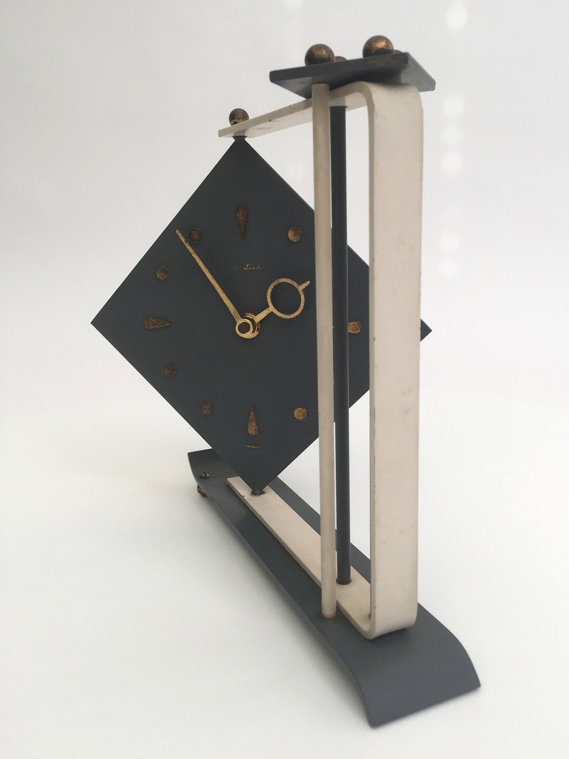 Art Deco Modernist Clock by Bentima Antique Vintage - Etsy UK