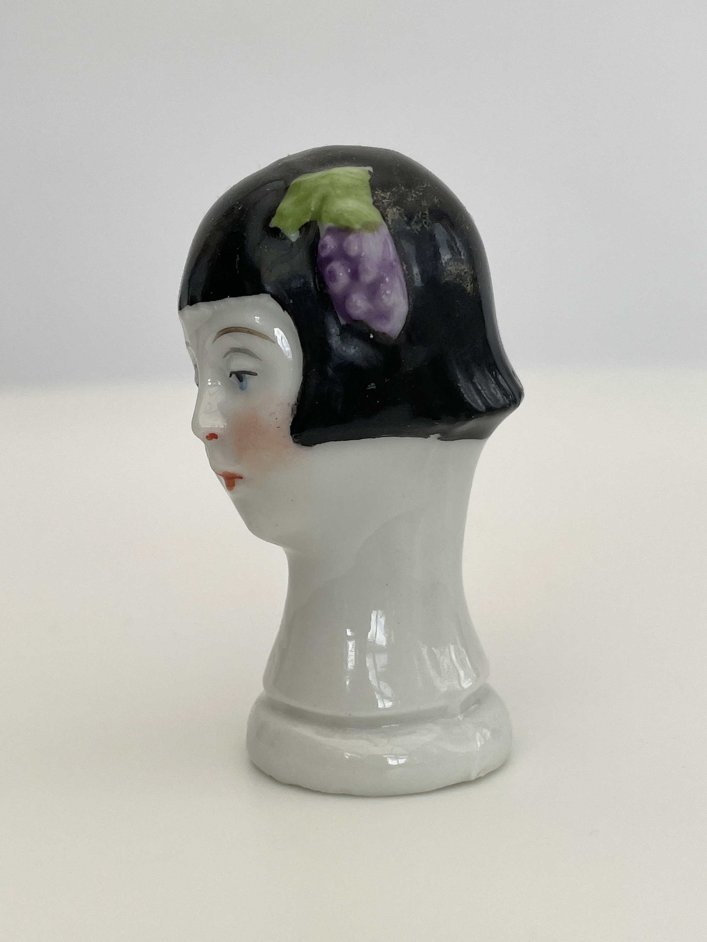 1920s Half Doll Ceramic Flapper Lady Antique - Etsy