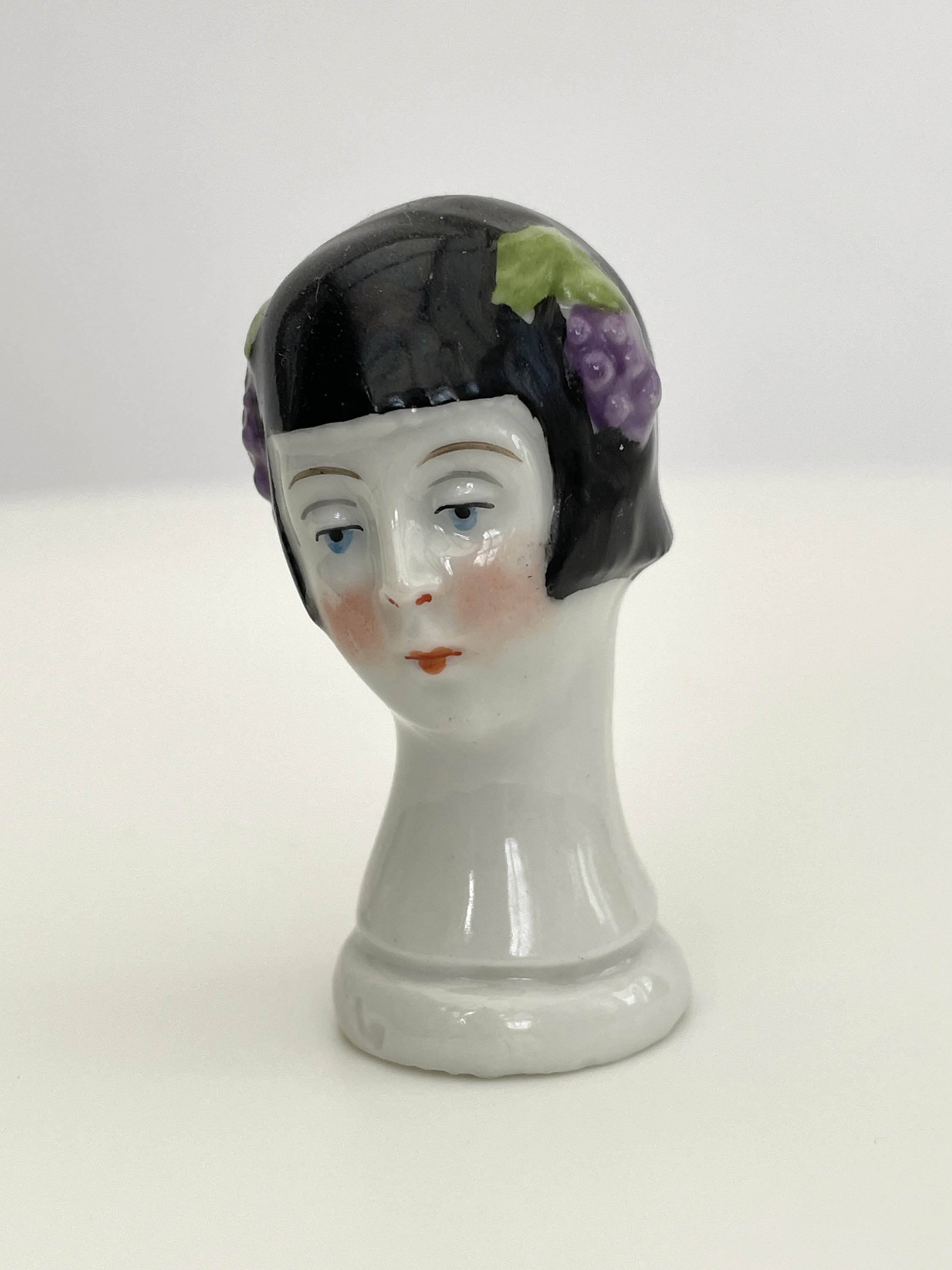 1920s Half Doll Ceramic Flapper Lady Antique - Etsy