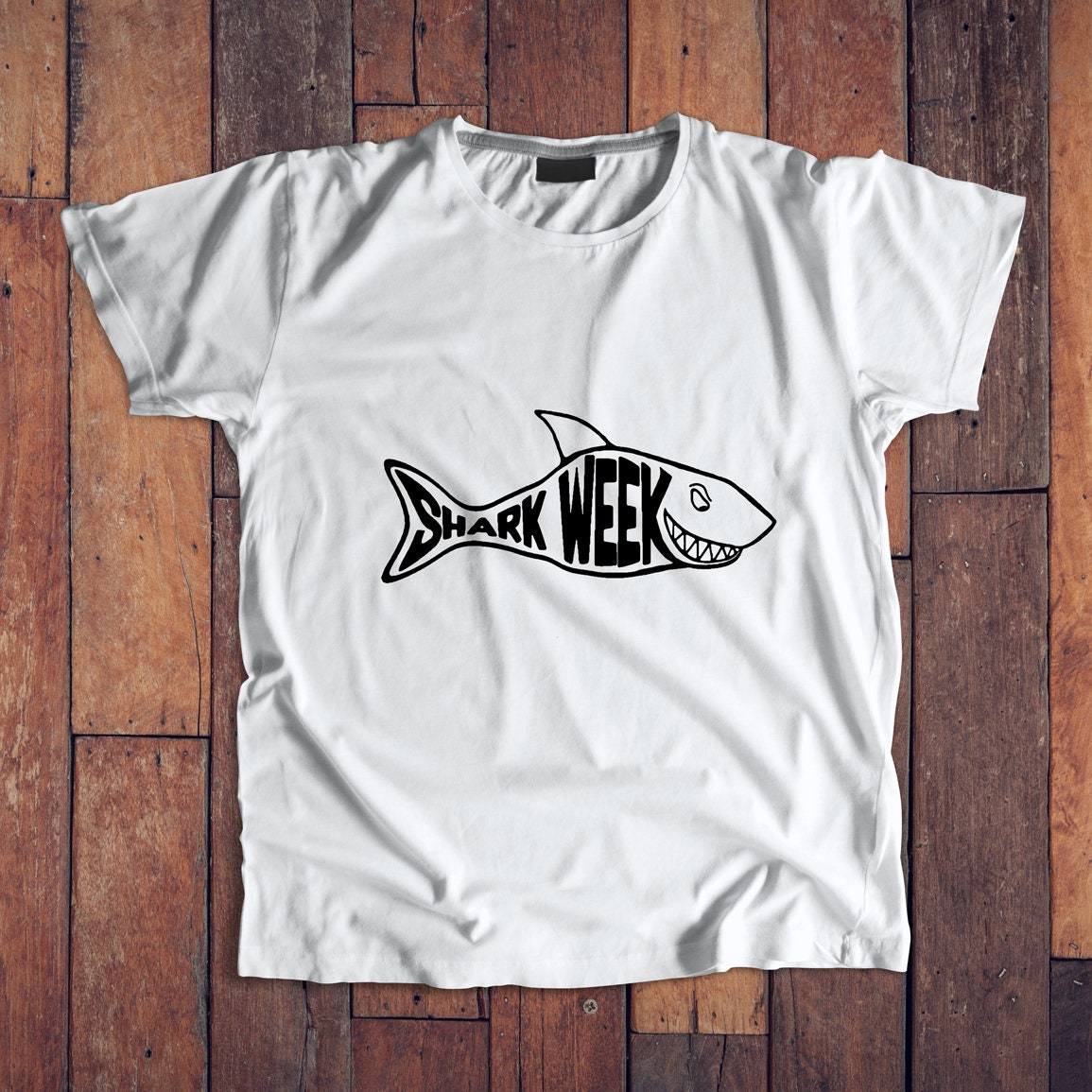 SVG, Shark Week, Original Artwork, Cut File, Clip Art, Line Art ...