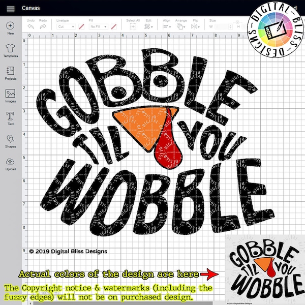 Gobble Until You Wobble Svg - Etsy