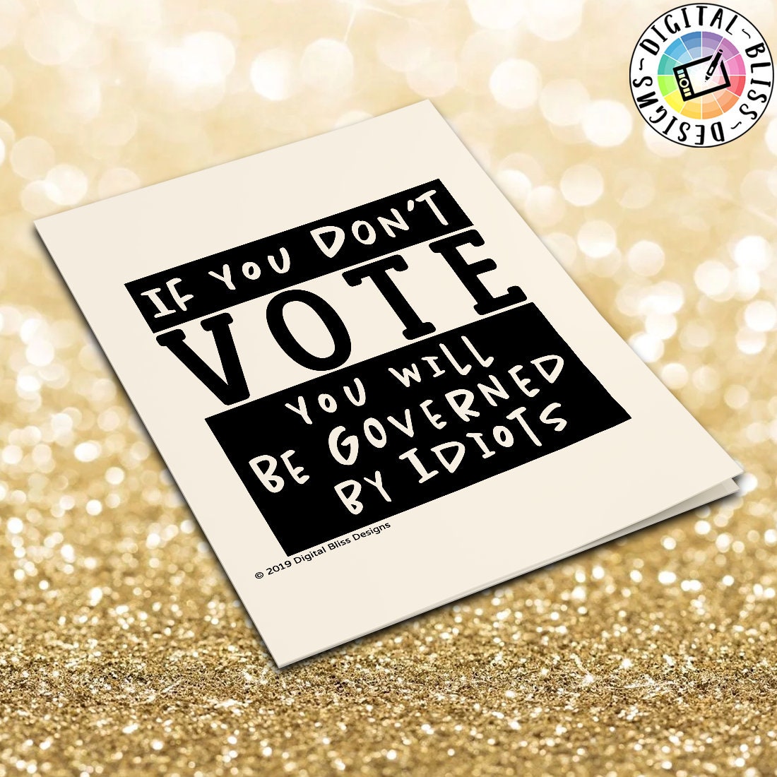 SVG, If You Don't Vote..., Cut File, Clip Art, Line Art, Template - Etsy