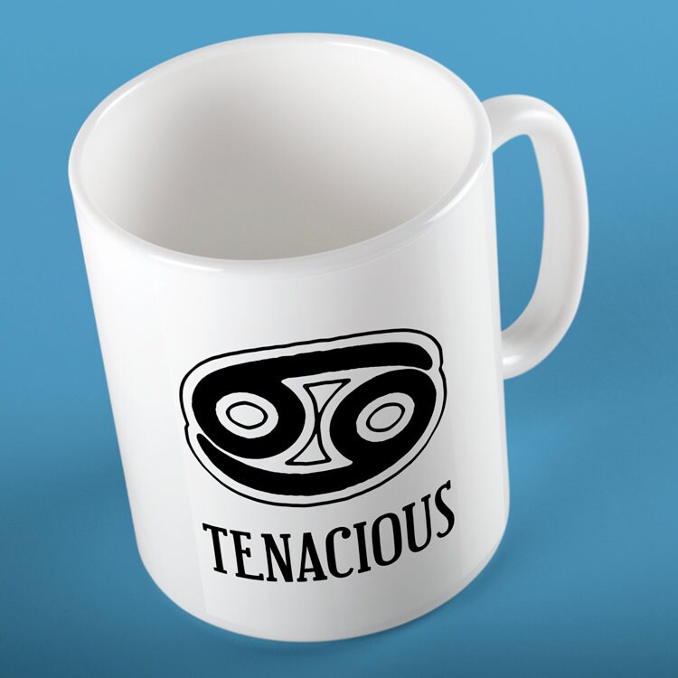 SVG Cancer Tenacious Zodiac Sign Cut File Clip Art Line - Etsy