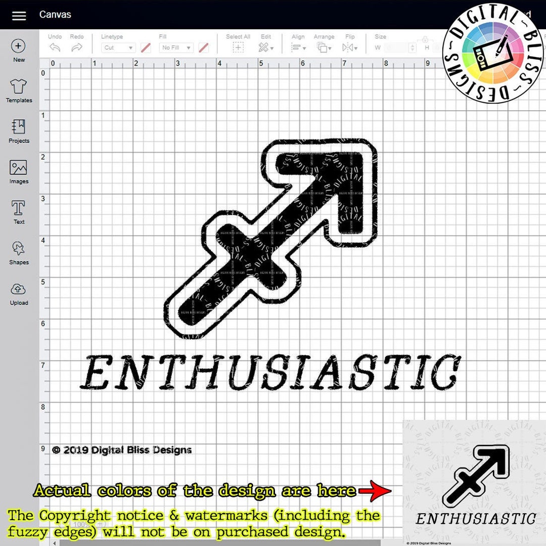 SVG, Sagittarius Enthusiastic Zodiac, Cut File, Clip Art, Line Art ...