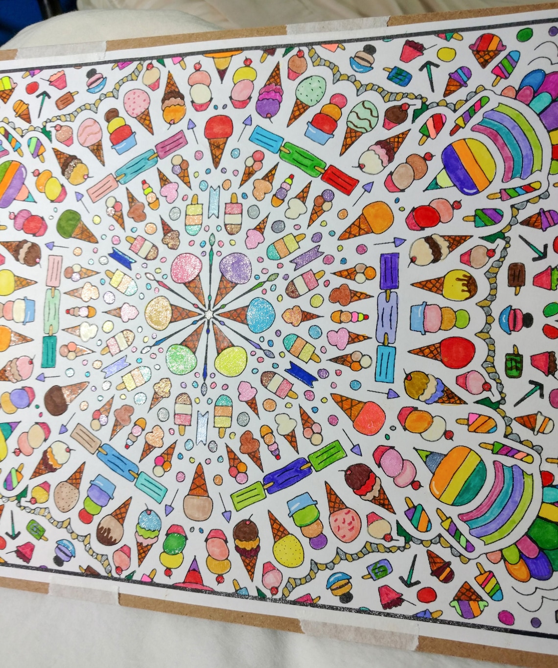 Printable Coloring Page Ice Cream Kids Printable Craft - Etsy