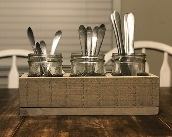 Flatware holder | Etsy