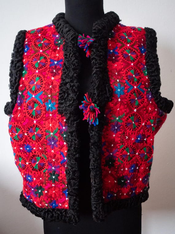 Rare Authentic Traditional Romanian Vest / handmade /… - Gem