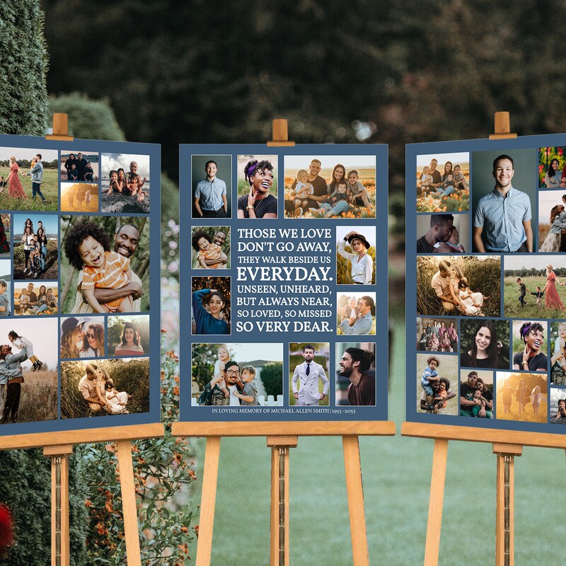 Funeral Memory Board - Etsy