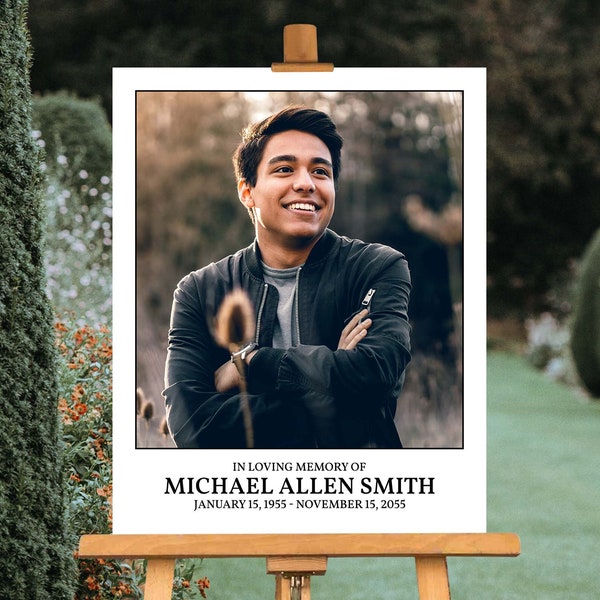 Funeral Memory Board - Etsy