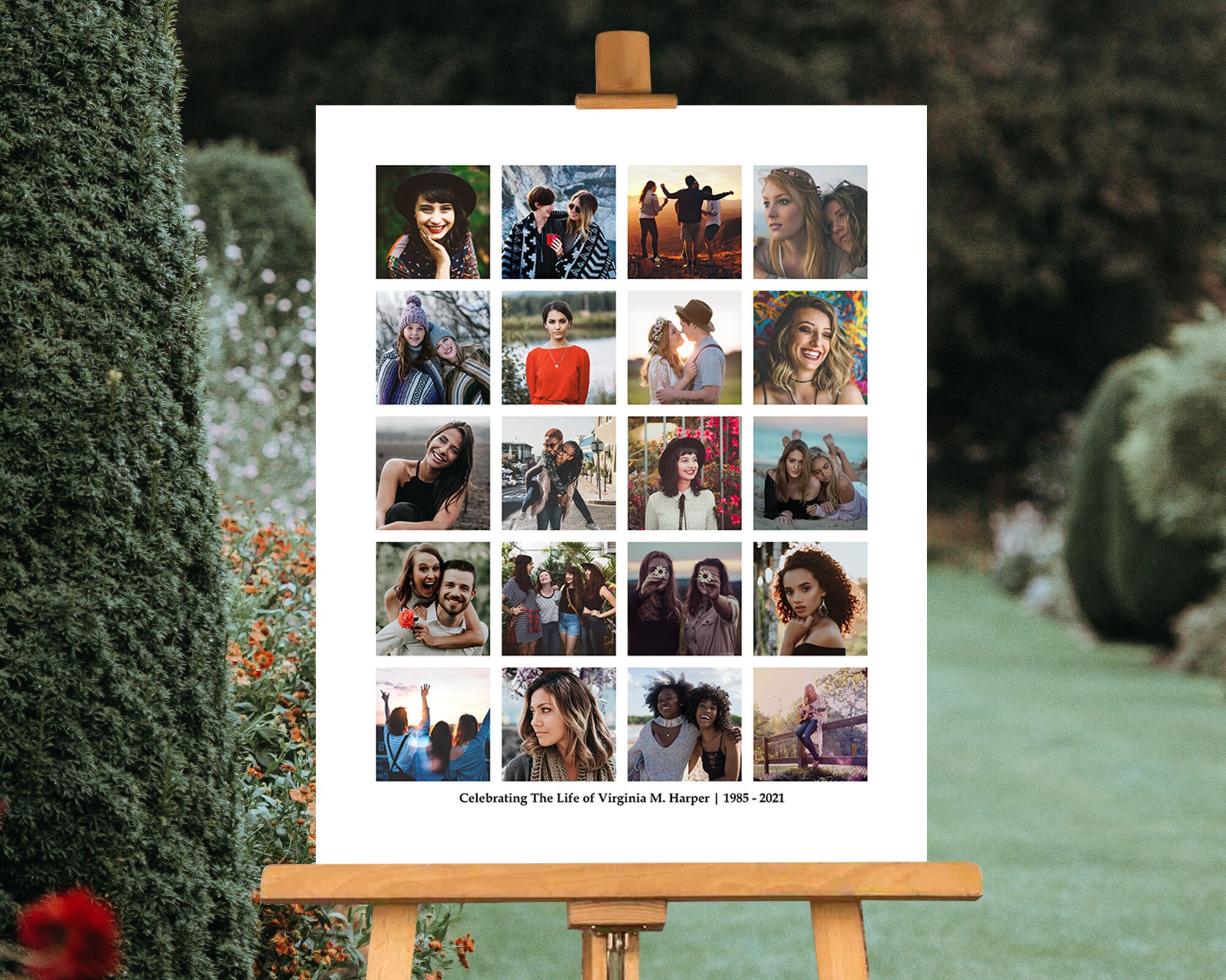 Collage Poster Board