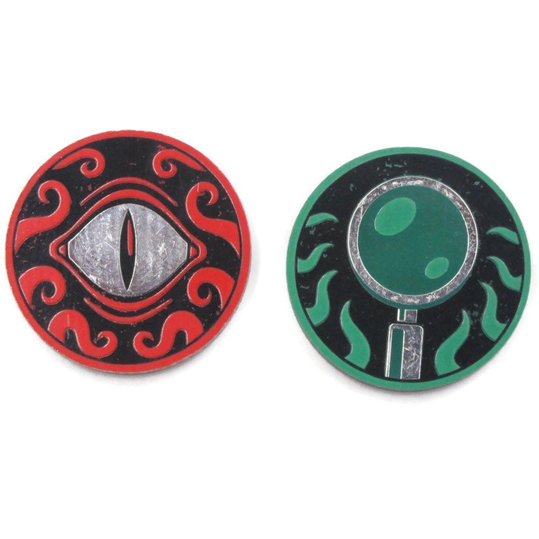 Arkham Horror LCG Clue/doom Tokens | Fan-made Compatibles From Aurbits ...