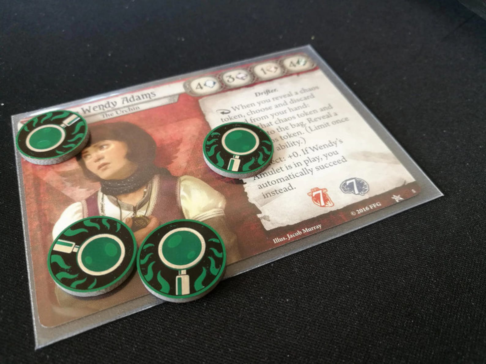 Arkham Horror LCG Clue/doom Tokens | Fan-made Compatibles From Aurbits ...