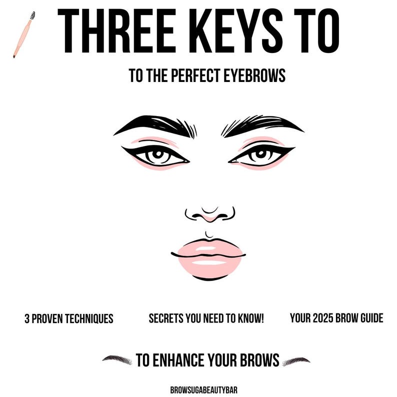 3 Keys to the Perfect Eyebrows - Etsy