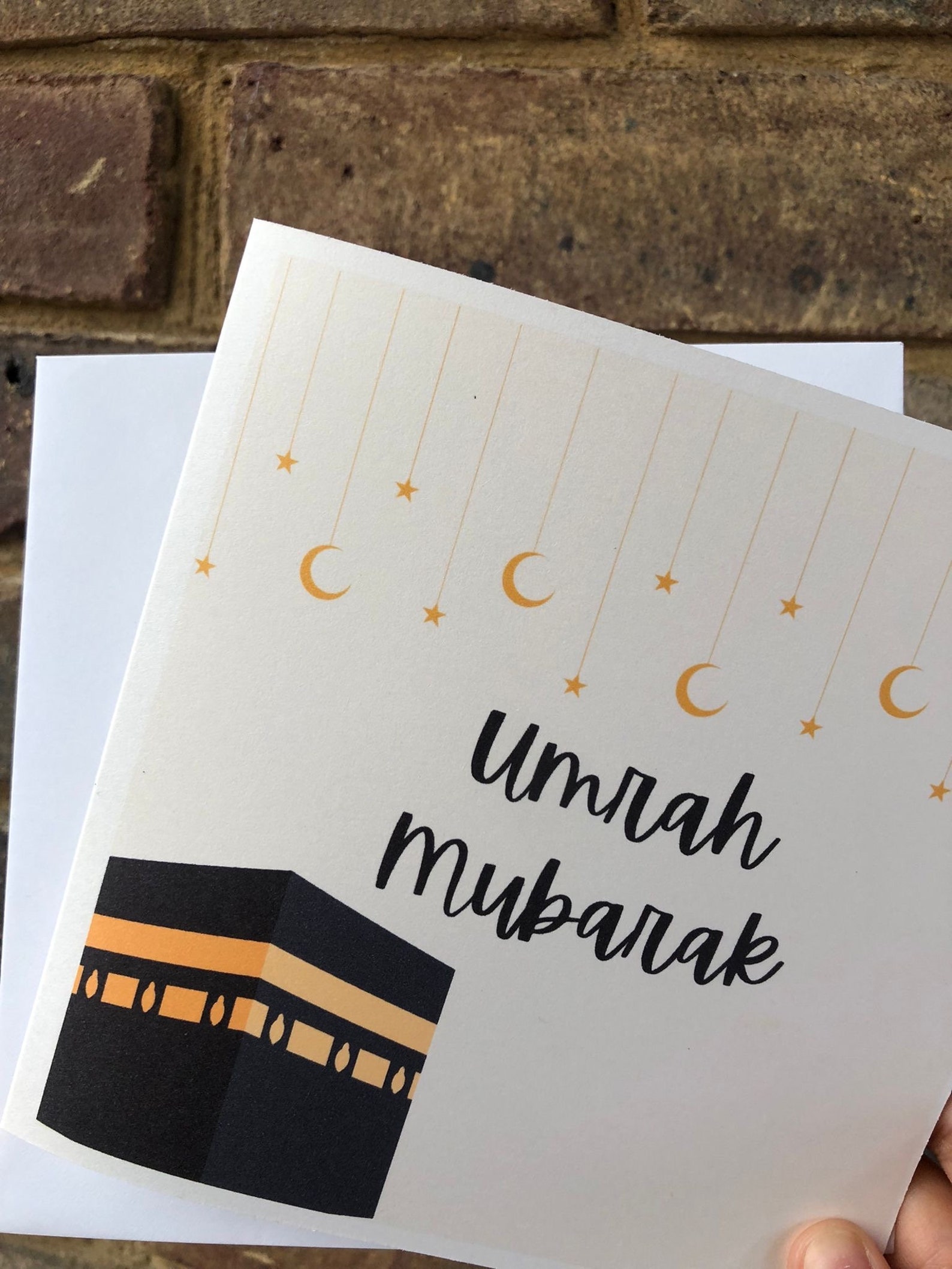 Umrah Mubarak Card Umrah Makkah Kaabah Card Mubarak on Umrah - Etsy