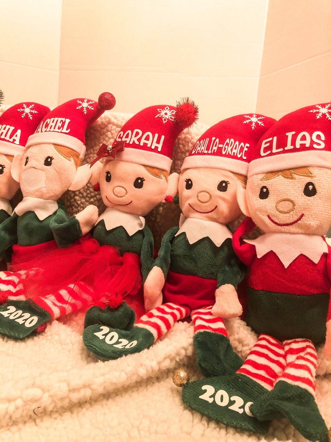 Personalized Elf Plush Elf Customized Elf Christmas Elf | Etsy