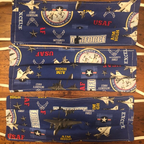 Air Force Face Mask - Etsy