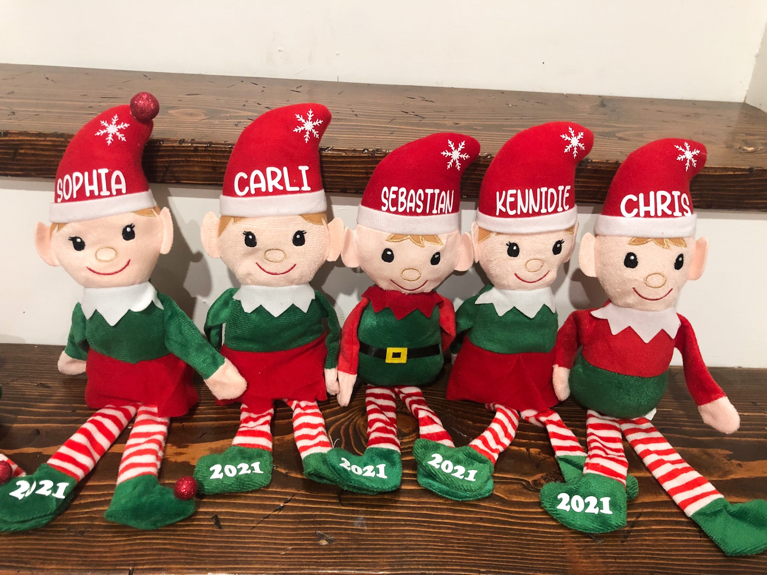 Personalized Elf Plush Elf Customized Elf Christmas Elf - Etsy Canada