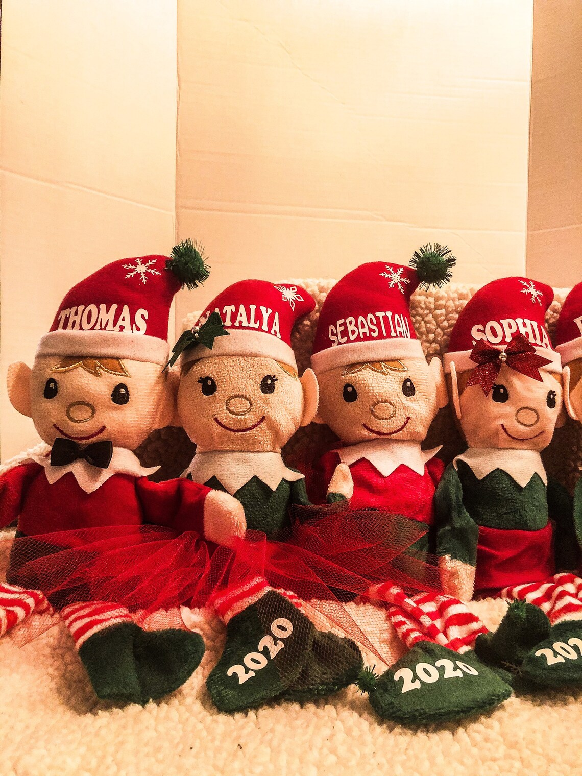 Personalized Elf Plush Elf Customized Elf Christmas Elf | Etsy