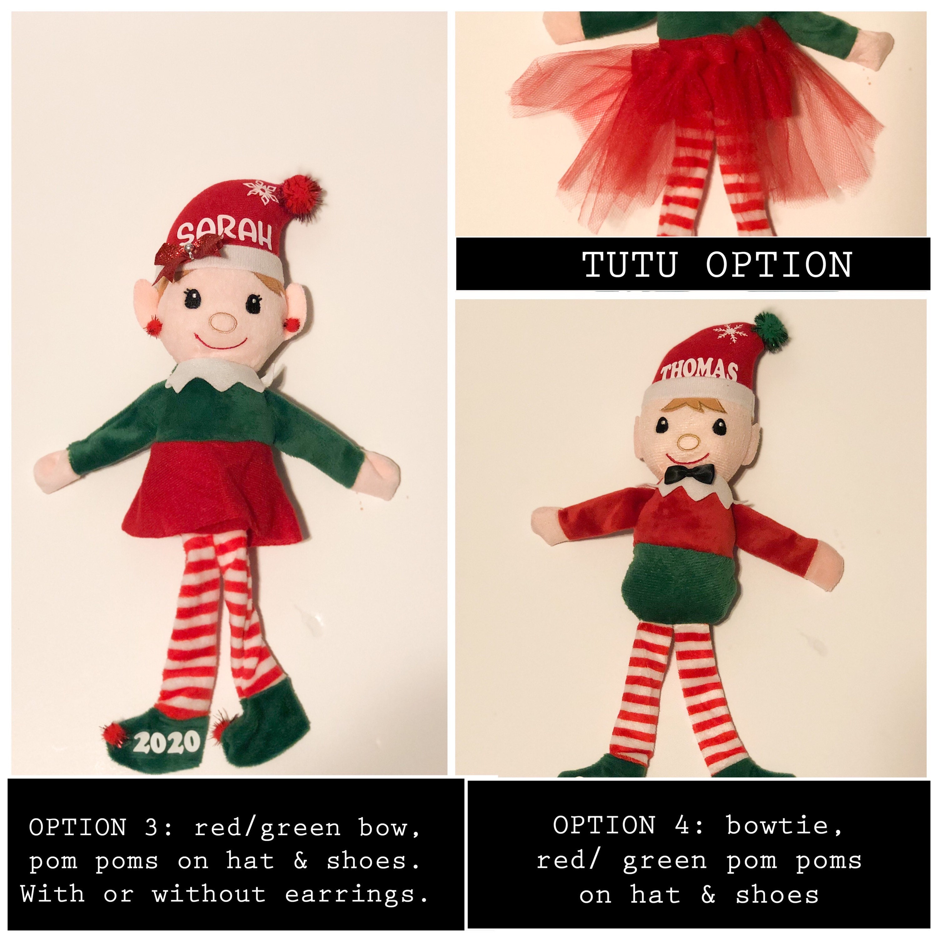 Personalized Elf Plush Elf Customized Elf Christmas Elf - Etsy Canada