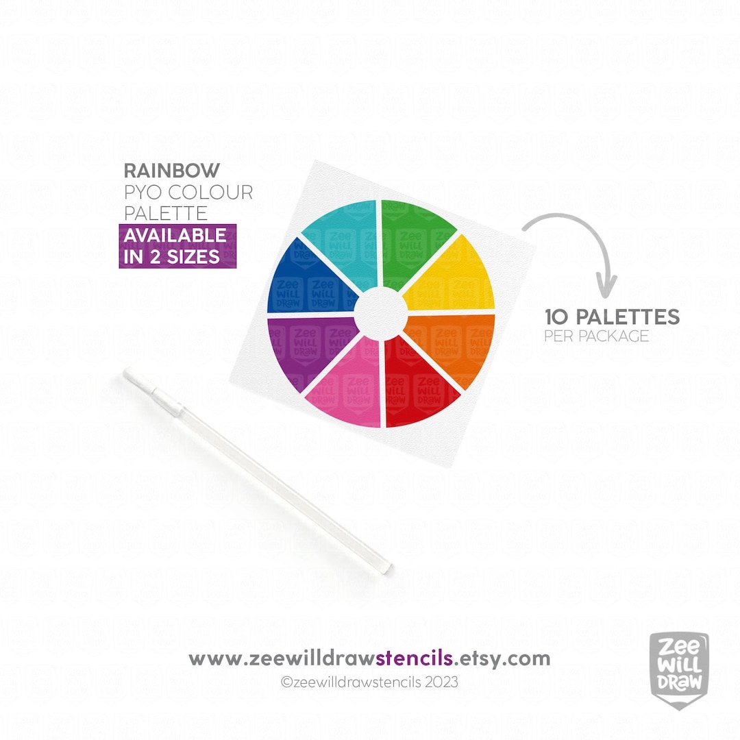 Edible PYO (paint Your Own) Palettes - Etsy UK