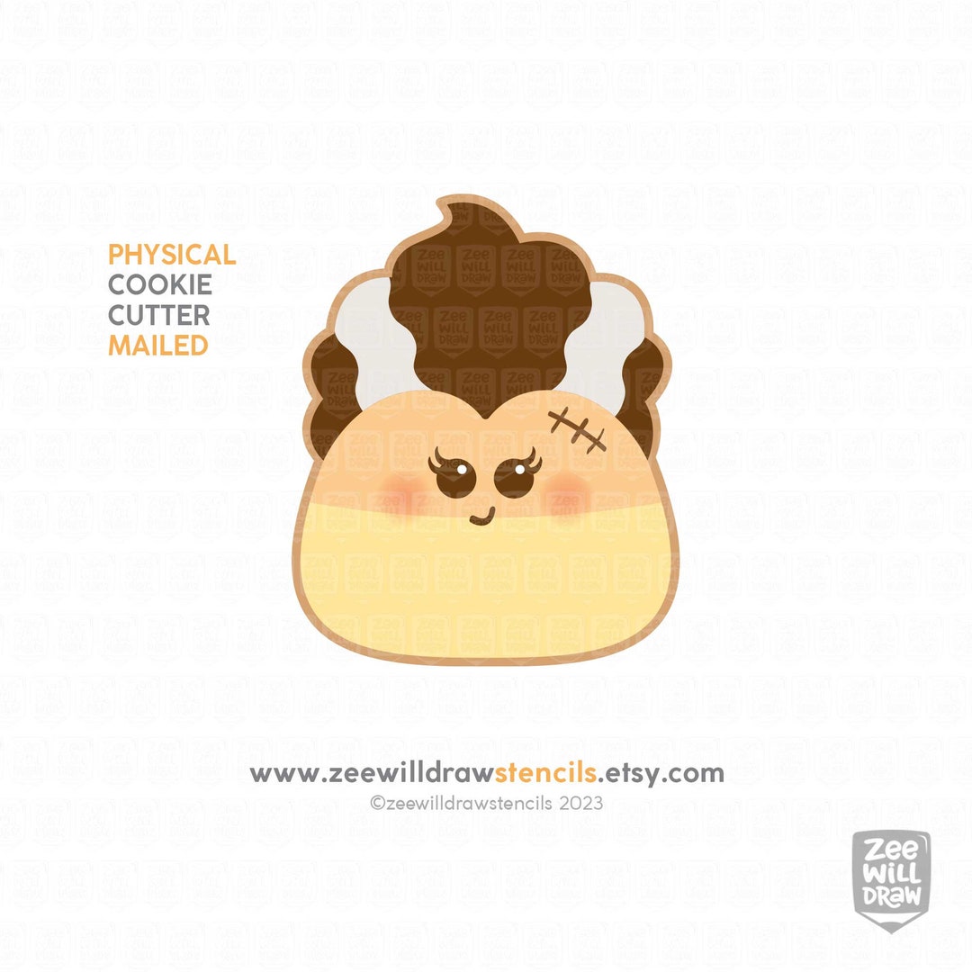 Frankenstein Bride Candy Corn Cookie Cutter - Etsy