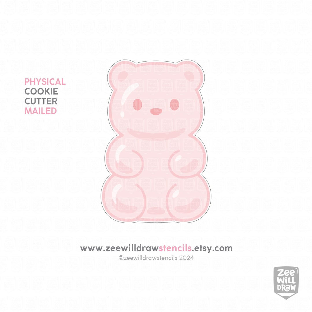 Gummy Bear Cookie Cutter - Etsy
