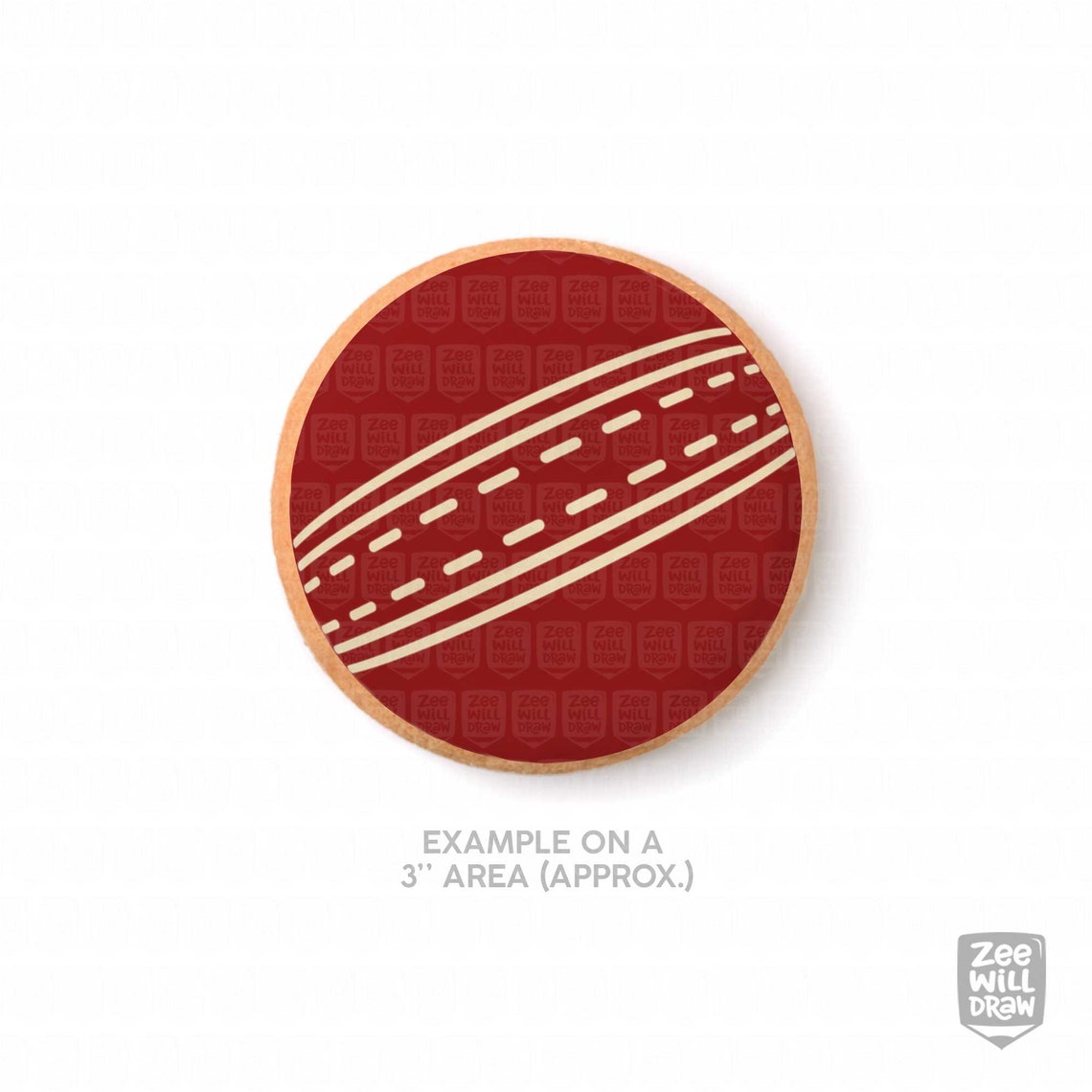 Cricket Ball Stencil for Cookies, Cakes and Crafting - Etsy