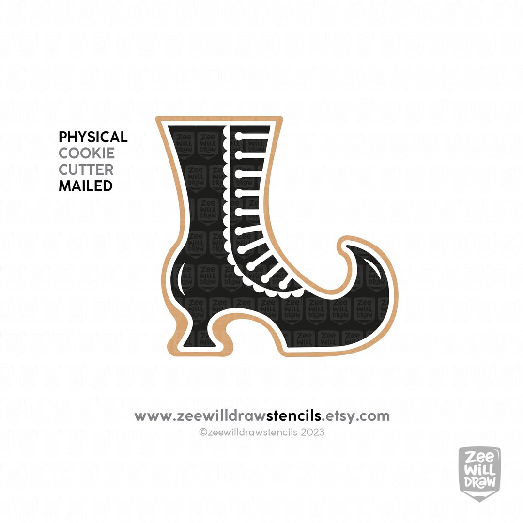 Witch’s Boot Cookie Cutter - Etsy