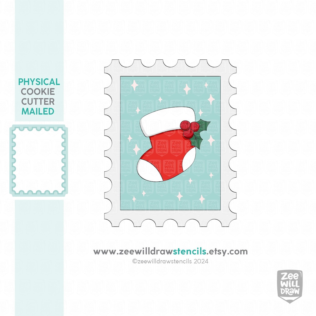 Postage Stamp Cookie Cutter - Etsy