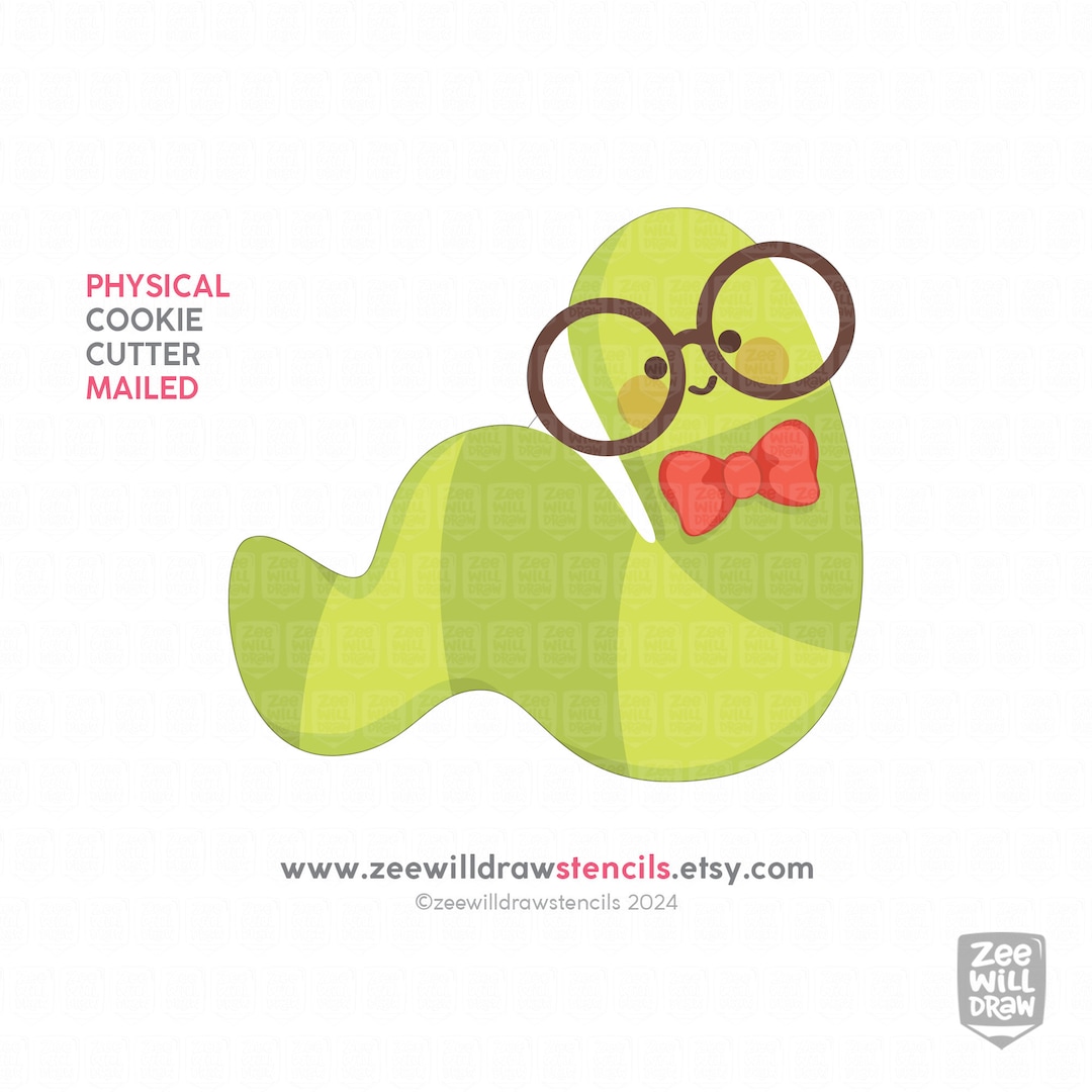 Worm Cookie Cutter - Etsy
