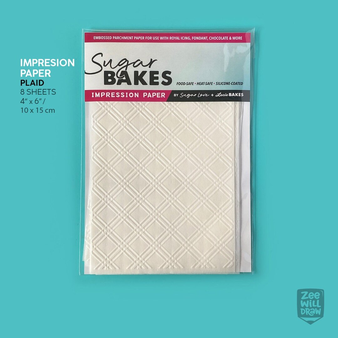 Plaid IMPRESSION PAPER - Etsy