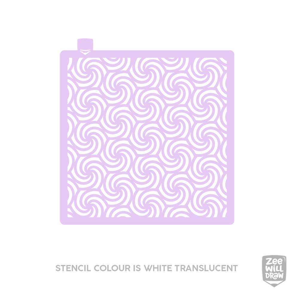 Peppermint Candy Stencil for Cookies Cakes and Crafting - Etsy