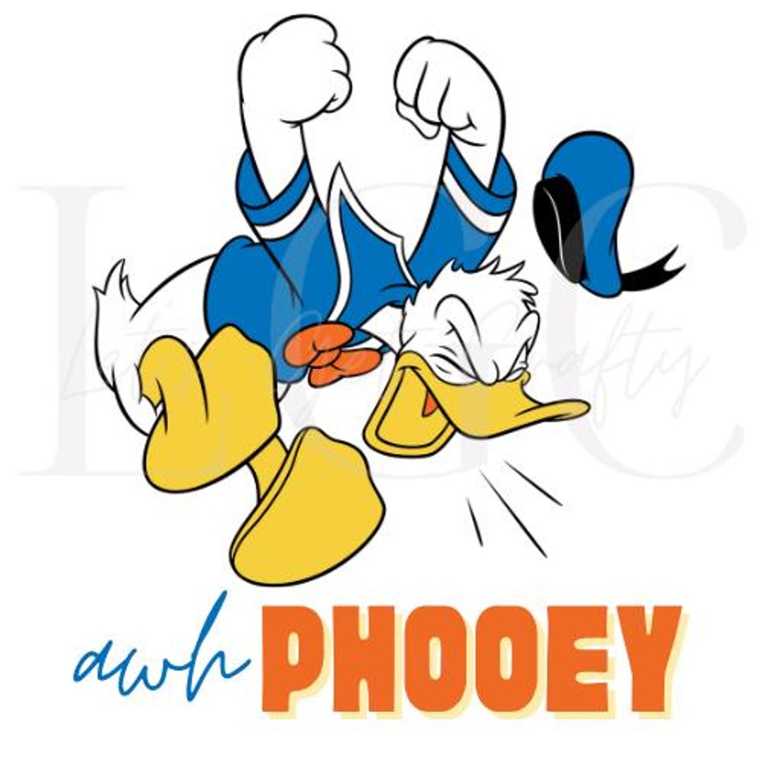 Awh Phooey Donald Digital Download - Etsy
