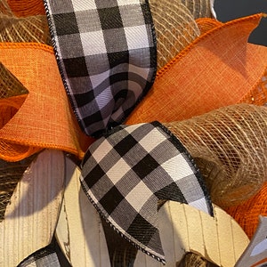 Easter Buffalo Check Wreath, Easter Wreath, Easter Bunny Wreath, Easter ...