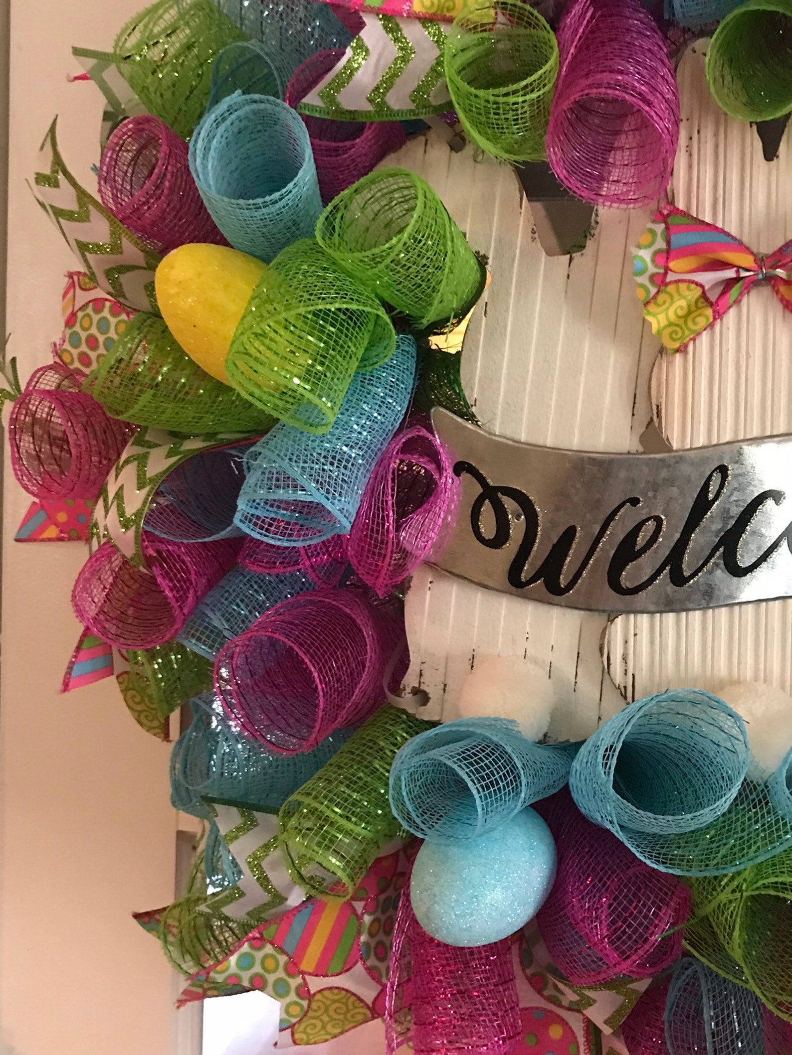Easter Wreath Easter Wreaths Easter Door Wreaths Spring - Etsy