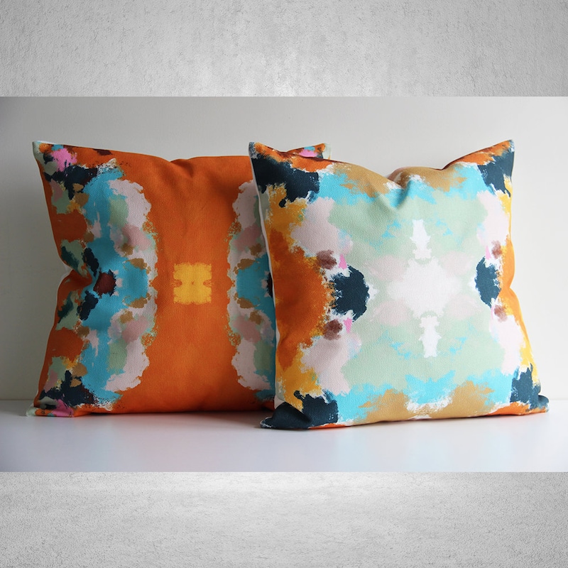 Abstract Pillow - Etsy