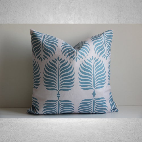 Palm Tree Leaves Decorative Cushion Cover Tropical Pillow - Etsy